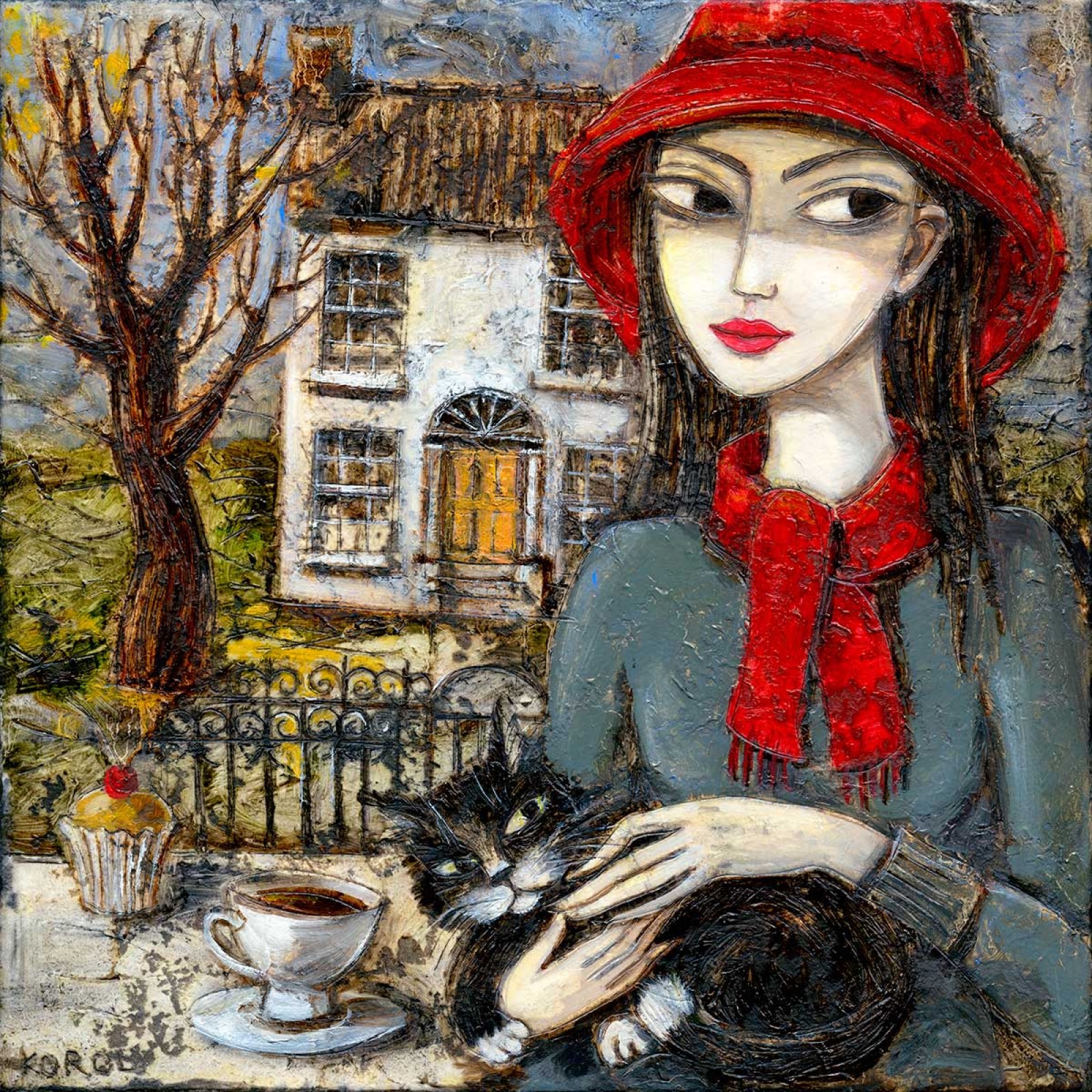 "Cailín" - Original Painting and Print